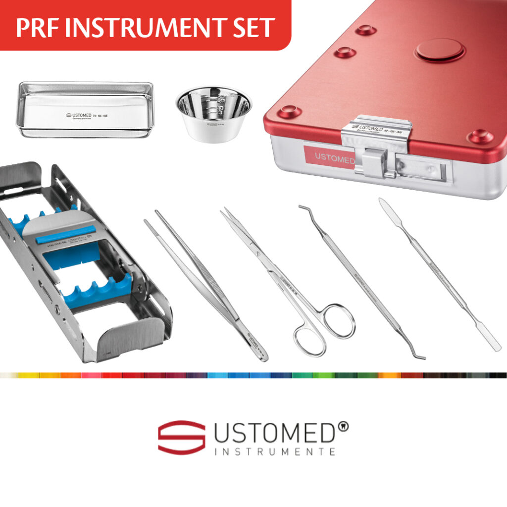 [:da]PRF-SET03 Ustomed PRF instrumentsæt inkl. steriliserings- og ...